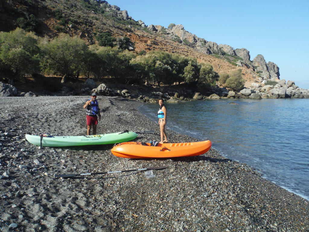 Kayaking in Crete’s West Coast – Fit in Crete