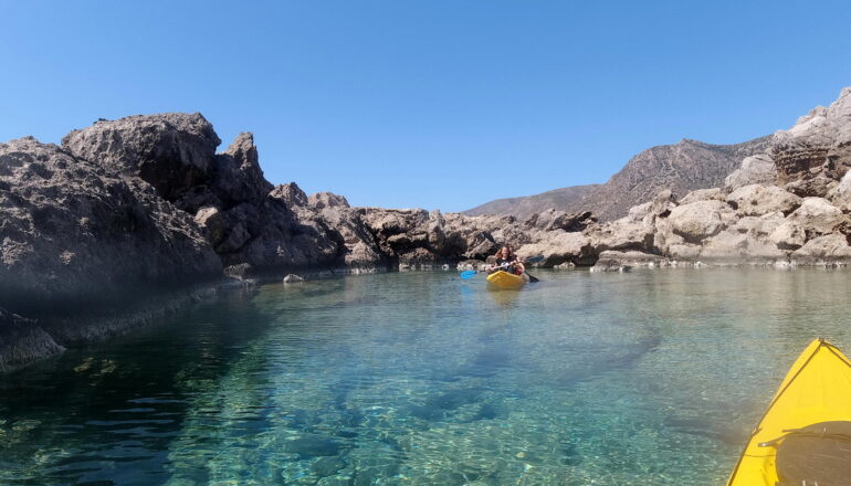 Exploring the South coast of Crete by sea kayak – Fit in Crete